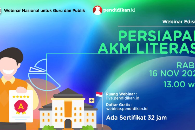 [16 November 2022] Persiapan AKM Literasi | Webinar Gratis 32 JP - Solusi Riset
