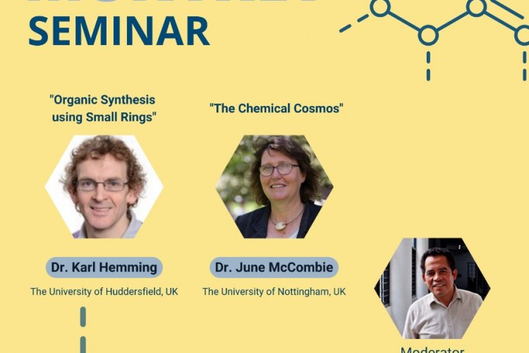 [24 November 2022] Monthly Seminar | Organic Synthesis using Small ...