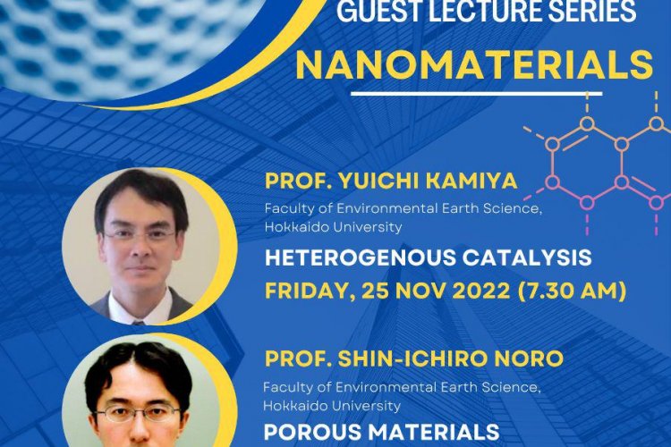 [2 Desember 2022] Heterogenous Catalyst and Porous Materials | Guest Lecture Series of ...