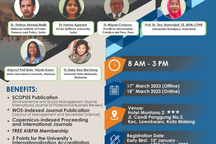 [17-18 Maret 2023] Malang International Conference of Project ...