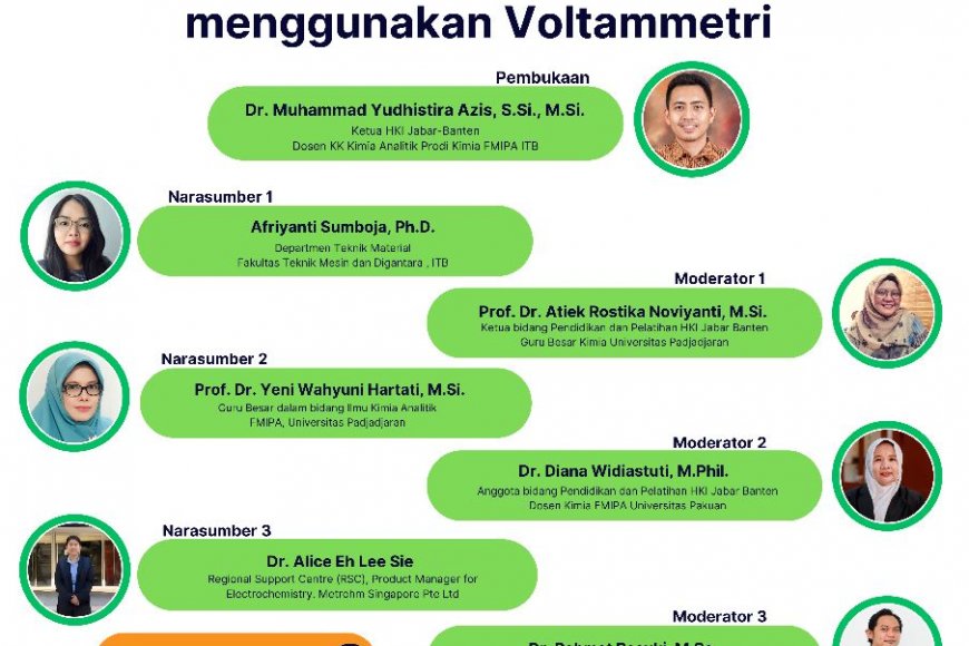 [1 Agustus 2023] Workshop Maintenance, Kalibrasi, dan Analisis Senyawa ...
