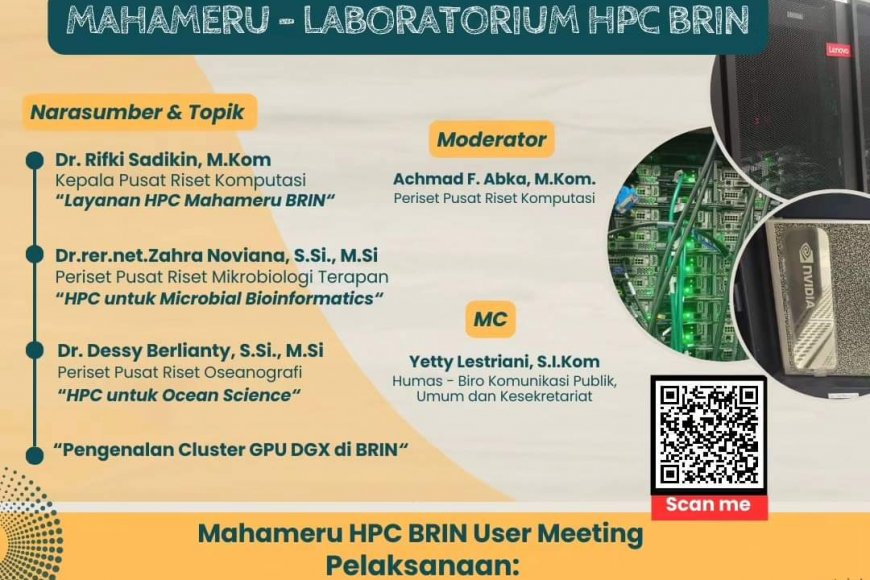 [12 September 2023 ] Kolokium Mahameru - Laboratorium HPC BRIN - Solusi Riset
