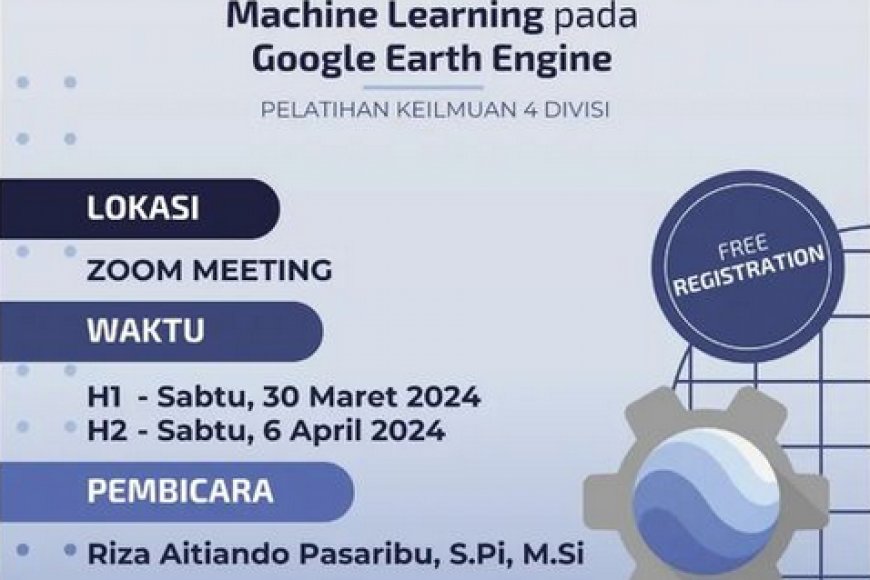 [30 Maret 2024-6 April 2024] Pelatihan Pemetaan Ekosistem mangrove ...