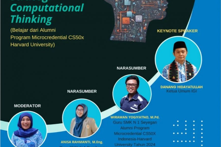 [4 April 2024] Webinar Meningkatkan Literasi Melalui Strategi Komputational Thinking - Solusi Riset