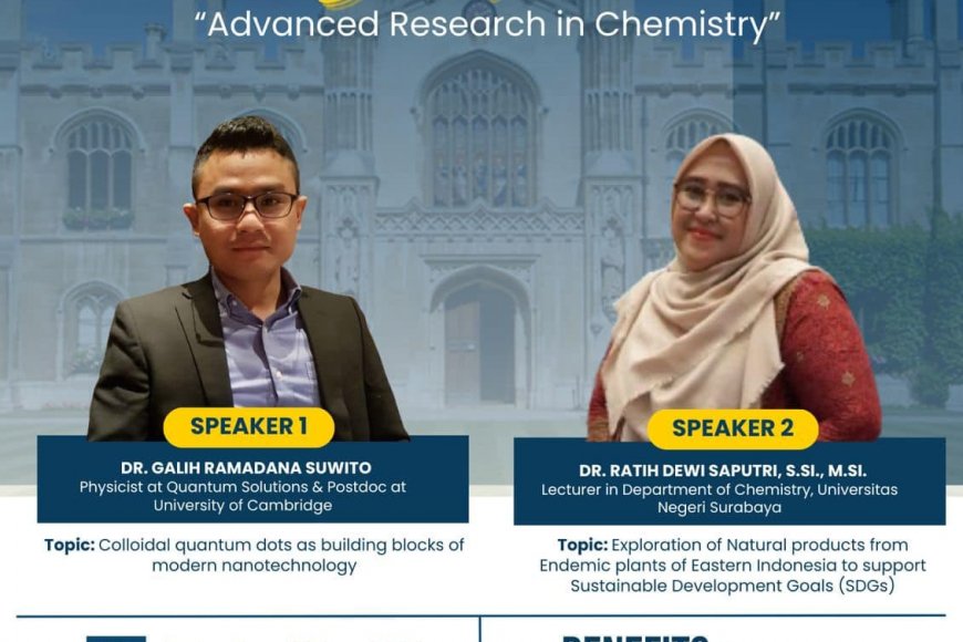 [31 Agustus 2024] Webinar Advanced Research in Chemistry - Solusi Riset