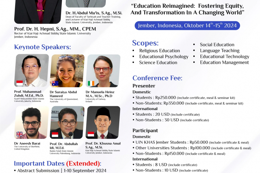 [1-2 October, 2024] The 3rd Annual Conference on Islamic Education (ACIE) 2024 - Solusi Riset