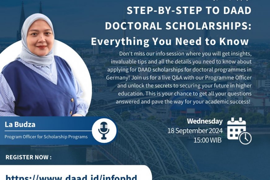 [September 18, 2024] Info Session: Step-by-Step to DAAD Doctoral ...
