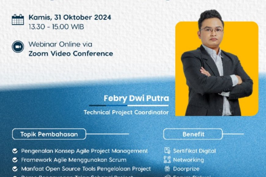 [ 31 Oktober 2024 ] Webinar Level Up Your Project Management with Agile ...