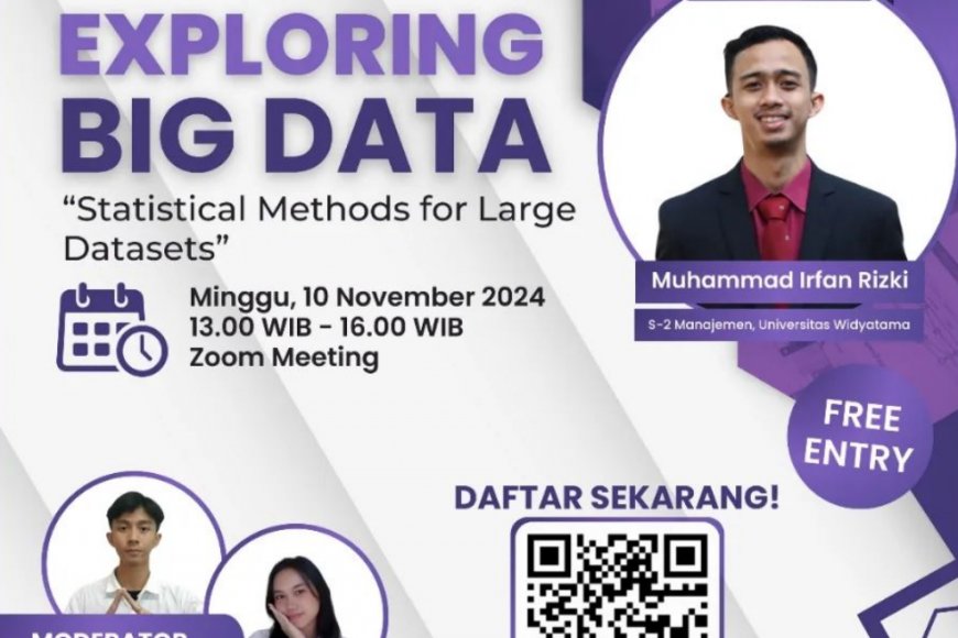 [ 10 November 2024 ] Exploring Big Data : Statistical Methods with Google Colab - Solusi Riset