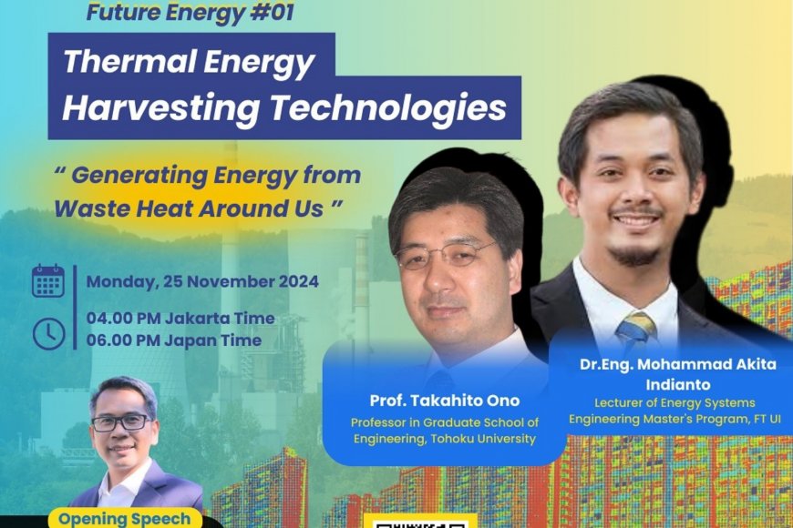 [ 25 November 2024 ] Generating Energy from Waste Heat Around Us ...