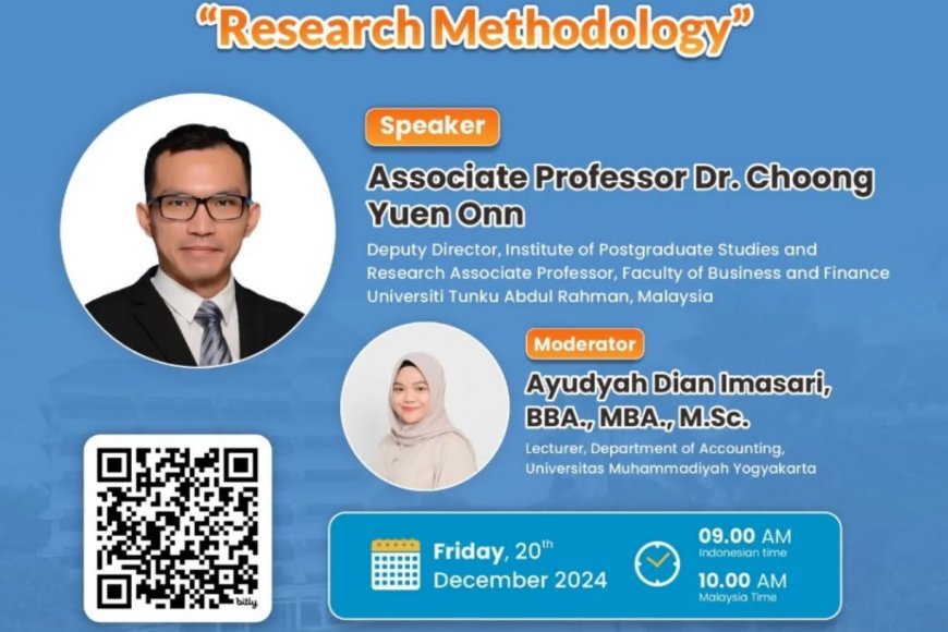 [Desember 20th, 2024] International Guest Lecture Series: Research Methodology - Solusi Riset