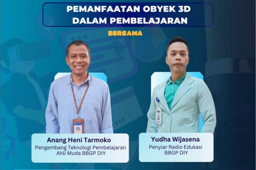 [ 16 April 2025] EDU Talk: Pemanfaatan Obyek 3D dalam Pembelajaran - Solusi Riset